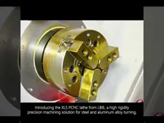 High Rigidity Precision Machining CNC Lathe for Steel and Aluminum Alloy Turning