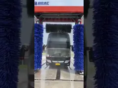 AA4C roll-over 3 brushes bus truck washing machine automatic drive through washing machine