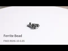 China Hot sale RH 16*28*7  Rohs ISO9001 NiZn MnZn ferrite material  EMI ring ferrite tube core for Coaxial cables for sale