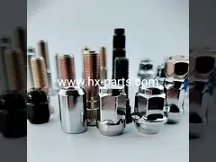China Car Safety Wheel Lock Nut Anti-theft Nut Hex 19/21mm Height 91mm 89mm Inner Diameter 17.6mm Chrome Grade 10 for sale