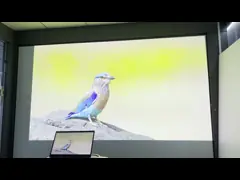 China Long Lifetime 4800 Lumen 4K Laser Projector With Laser Light Source For Energy Efficiency for sale