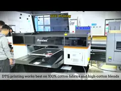 China Double Work Station DTG Printer 1200x1200 DPI with 450x600mm Print Area and 252kg Weight for sale