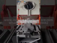 China WDL-DM-200 Tin  150KW IGBT Induction Metal Melting Furnace with Manual Tilting System for sale