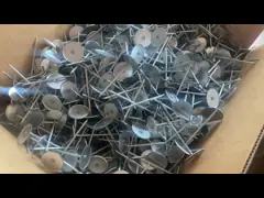 How To Insulate Exterior HVAC Ductwork By Using Galvanized Steel Cup Head Weld Pins