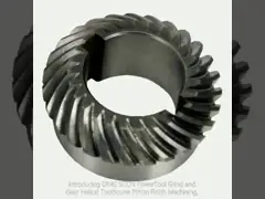 Power Tool Grindin Gear Helical Tooth Cone Pinion Finish Machining