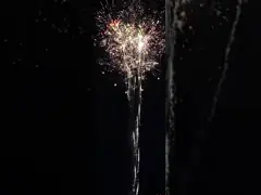 Christmas Big Cake Fireworks For Festival Celebration