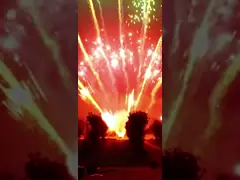 Chinese Professional Pyrotechnics Christmas Festival Cake Fireworks Outdoor