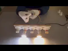 Dimming Video for 5W 230V Aluminum Clad in Plastic GU10 LED Spotlight Bulb