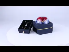LPH25 Preserved Fresh Flower Jewelry Packaging Gift Box
