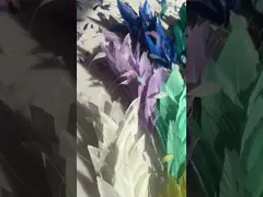 Goose Feather Flower Mount with Wire Accessory