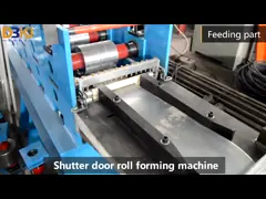 Shutter door roll forming machine