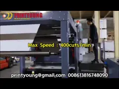 China PRY-1400D Servo Precision High Speed Sheet Cutting Machine for sale