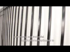 China High Security Anti Rust Galvanized Outdoor Metal Fence Powder Coating Non Welded Easy To Install for sale