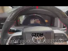 Cina Toyota Land Cruiser LC200 Upgrade Digital Gauge Cluster LCD Display Module Screen in vendita