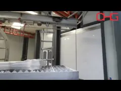 Overhead Power And Free Conveyor System For Heavy Machinery Structural Parts