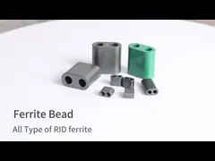 RID Balun Soft Ferrite Core With Two Holes ISO9001 Manufacturer