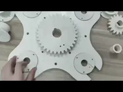 China Peek 1000 Hpv Ca30 GF30 Material Custom Large Small Precision Plastic Gear Wheel Medical Device Plastic Injection Parts Auto Components Parts for sale