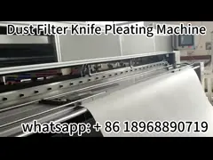 China 380V 3400mm Width Knife Pleat Machine 30KW Preheating Power for sale