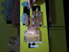 China Round Steel Bar Copper Rod Iron Wire T Type Butt Welding Welder Machines for sale