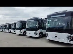 5.9m 14 seats Electronic Bus Electric City Bus 1 step bus Zero emission