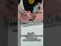 Medical Disposable Color Coded Oropharyngeal Airway Emergency GUEDEL Airway