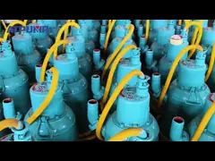BQS series 1.5-315kW mining explosion submersible pump high pressure high head large flow