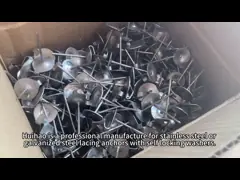 Pernos del ancla del aislamiento del acero inoxidable con el gancho para las mantas de aislamiento de fijación