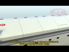 Horno de Reflujo JT sin plomo TEA-800 SMT 8 Zonas Fabricante de Equipos Electrónicos Marcas Top en China