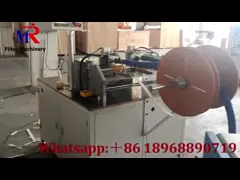2 Estaciones Máquina de unión de tiras de filtro de cabina 110 mm - 280 mm de ancho