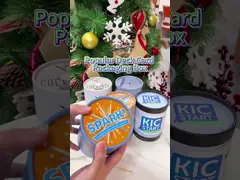 Round Playing Card Packaging Boxes