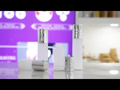 China TA023 20ml 30ml 40ml 50ml Glossy Matte In Mold Injection Clear Frosted PP PCR Airless Bottle For Foundation Cosmetic Packaging for sale