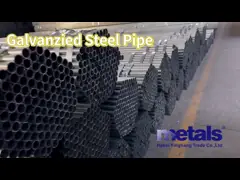 China Building Materials 0.6-12mm Hot Dipped / Pre Galvanized Steel Pipe Q195/Q235 ASTM A53 A500 for sale