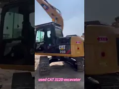 Japan original 12 ton used cat excavator 312d 312d2 312d2gc with less work hours