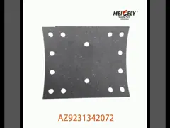WG9231342069 Genuine Oem WG9231342068 Brake Lining For Sinotruck Howo Truck