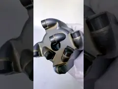 China PDC Matrix Body Flat Sintered Drill Bit With Nw Pin Top Head 76 99 112 120 133mm for sale