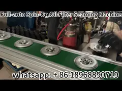 Cina Full Auto Spin On Oil Filter Sewing Machine 65 mm - 135 mm di diametro in vendita