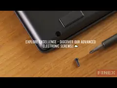 China Flat Head Phillips Black Small Screw 5x12mm For Laptop Computer Fan for sale