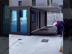 Casa di contenitori portatile espandibile Modulare impermeabile Casa di contenitori