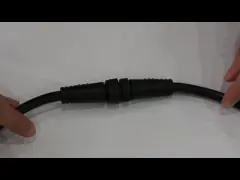 Customized M14 Male And Female Waterproof Plug Outdoor Photovoltaic New Energy LED Light Cable