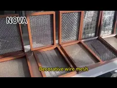 ignífugo decorativo tejido latón del restaurante del metal de la malla de alambre del anillo del diámetro de 1.0m m