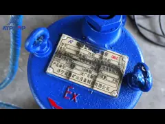 China WQN Series 315kW High Lift Head Head Industrial Submersible Pump / Submersible Agitator Pump for sale