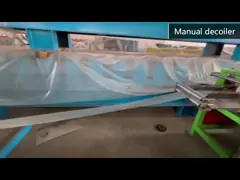 Drywall CU channel roll forming machine without punching