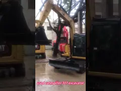 CAT 7Ton Used Excavator Cat307E 307 307E2 Crawler Machine With 470 Working Hours