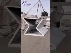 Prefabricated Low Cost Easy-to-Install Folding Container House