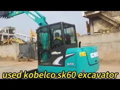 35.5KW Hydraulic Crawler Excavator SK60 SK60-8 6 Ton Track Diggers For Japan Used