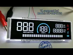 4.5 Inch VA Type LCD  Panel 7 14 Segment LCD Display For Portable Energy Storage