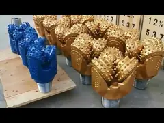 Cina Punte per perforazione petrolifera Tricone Rock Bit, utensili per perforazione, punta per trapano a cono a rulli in carburo di tungsteno in vendita