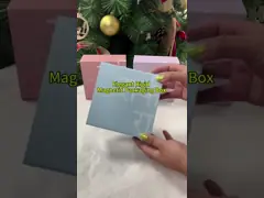 Pink Magnetische starre Geschenkbox für Luxusgegenstände