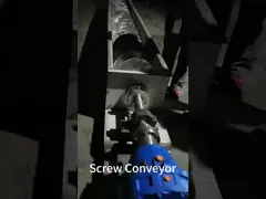 China Custom Flexible Trough Screw Conveyor Spiral Groove Screw Auger Conveyor Transmission System for sale