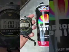 China ODM Flat Black Aerosol Spray Paint High Class Water Spray Paint for sale